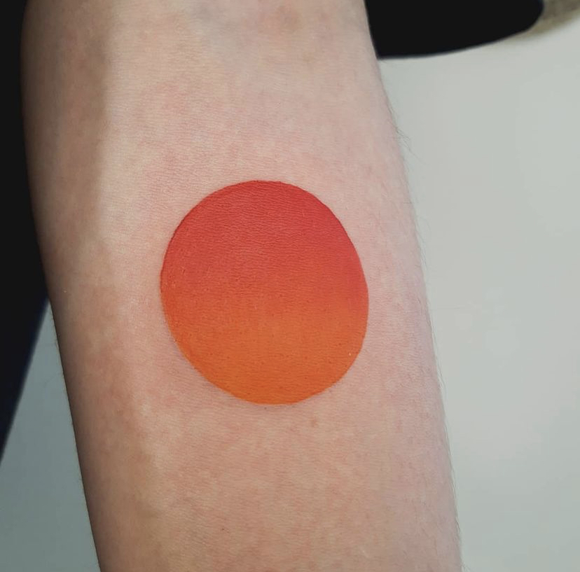 Forearm Geometric tattoo - Viktoriya's work