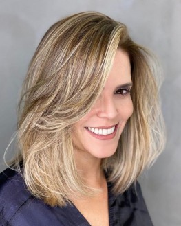 Medium length U cut - photos of works by hair stylists at theYou.com.